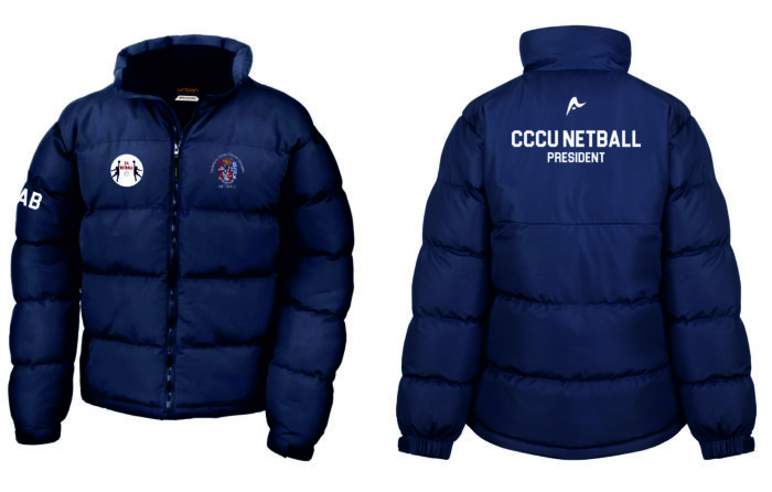CCCU NETBALL PUFFER COAT - Ambition Sport