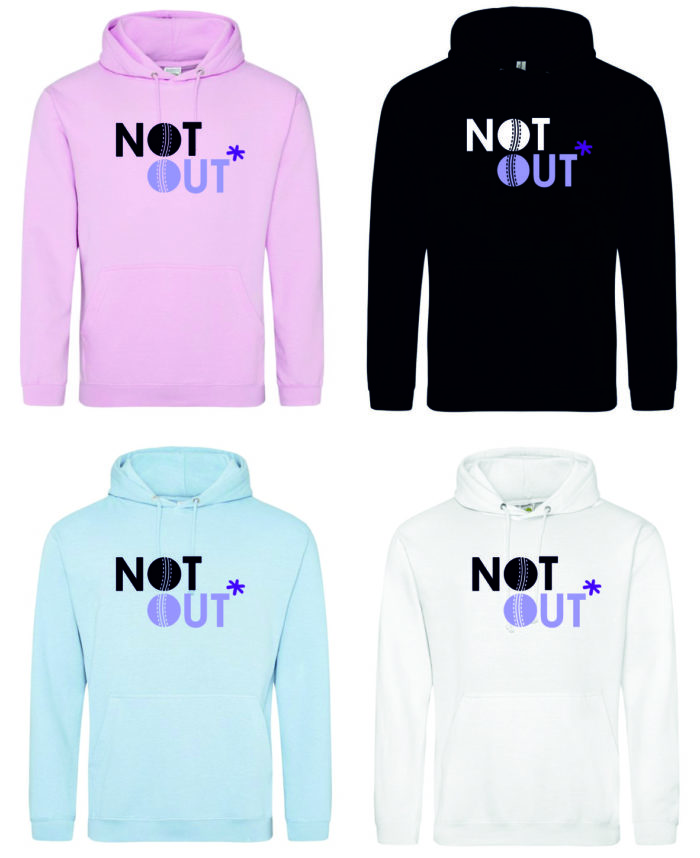 NOT OUT LOGO HOODY - Ambition Sport